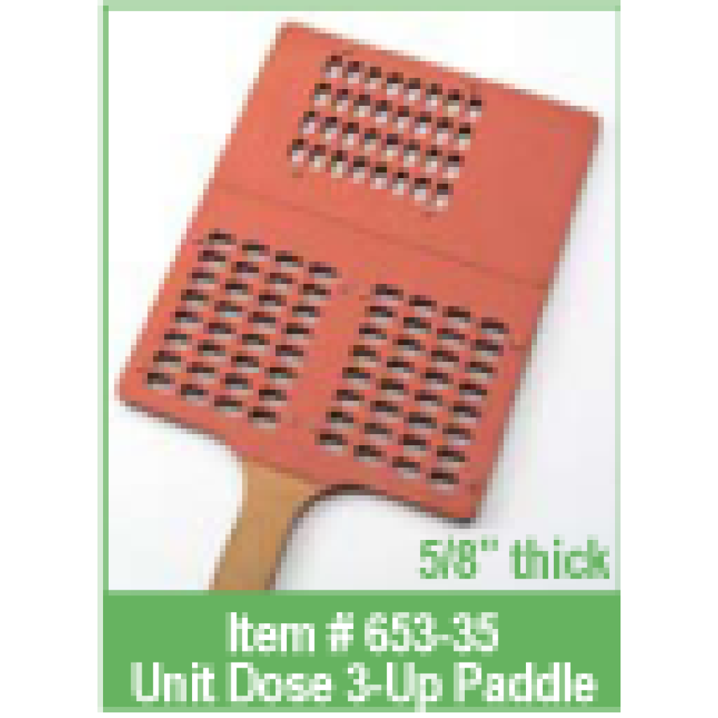 Pharmacy Supplies - 3 Up Paddle - Onnen Company
