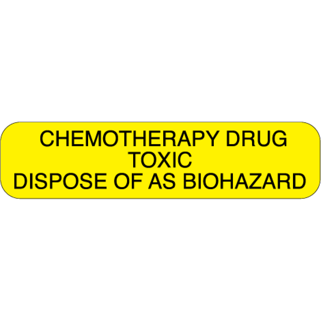 Pharmacy Supplies - CHEMOTHERAPY DRUG TOXIC - Onnen Company